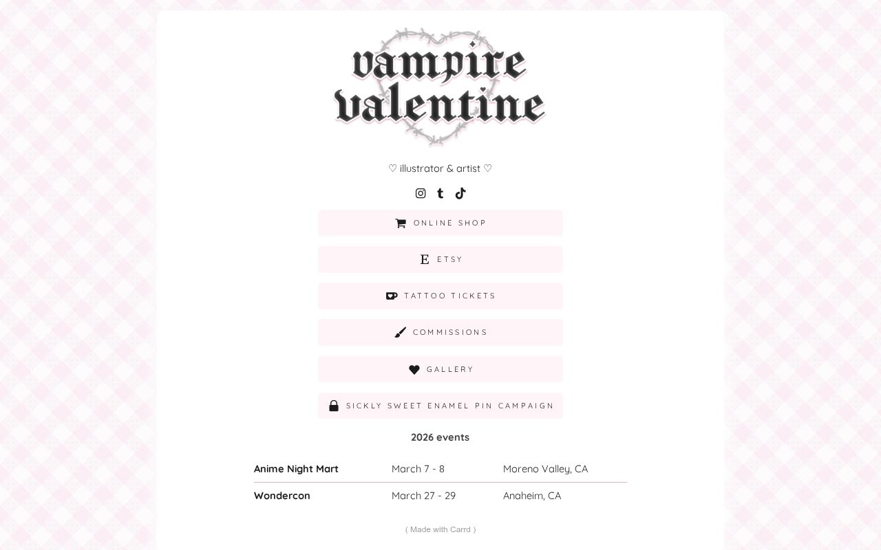 vampire valentine